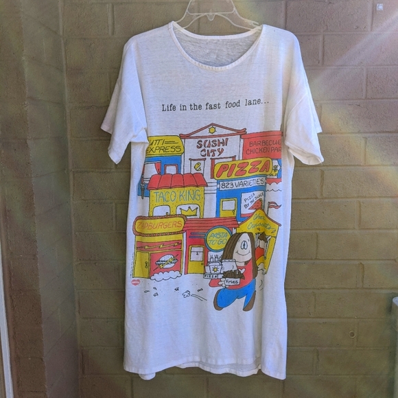 Vintage | Tops | Vintage 8s Cathy Night Tshirt | Poshmark